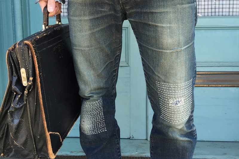 Denim Repair: How to Patch Jeans With Holes | Apartment Therapy