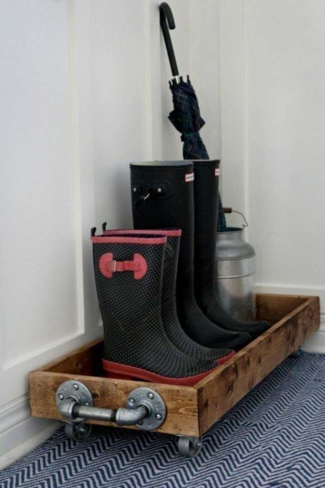 DIY Boot Storage Ideas for Fall & Winter | Apartment Therapy