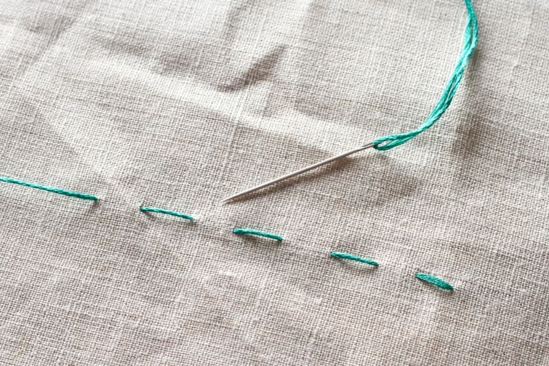 How to Hand Sew: 6 Basic Stitch Photo Tutorials | Apartment Therapy