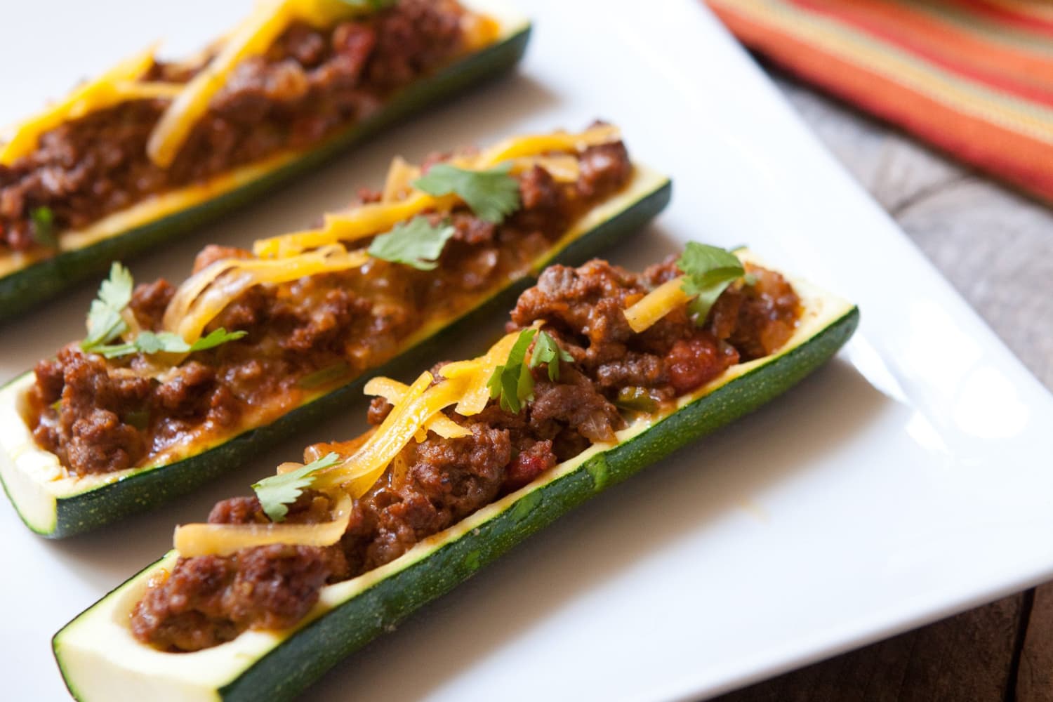 stuffed courgette bbq