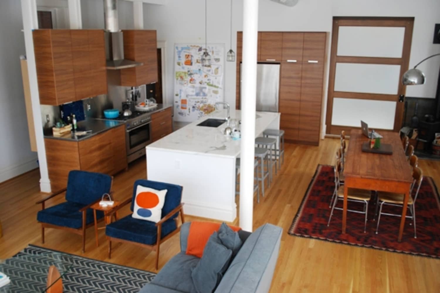 Ann & Dabney’s Splendid Blended Storefront Conversion | Apartment Therapy