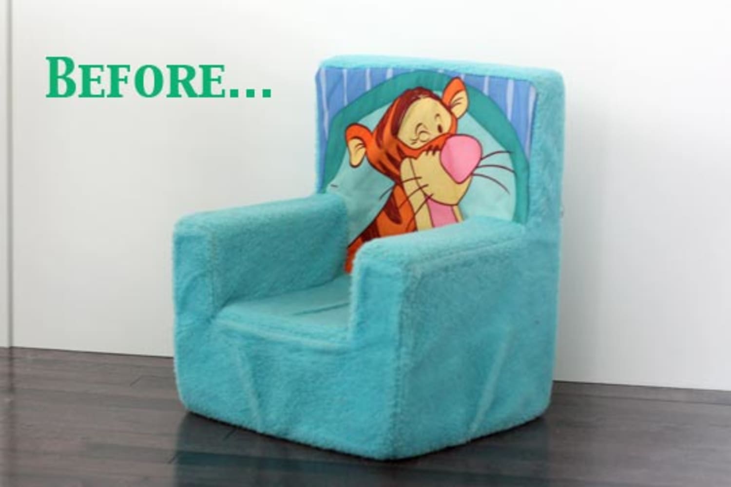 Before & After: A Slipcovered Sponge Chair | Apartment Therapy