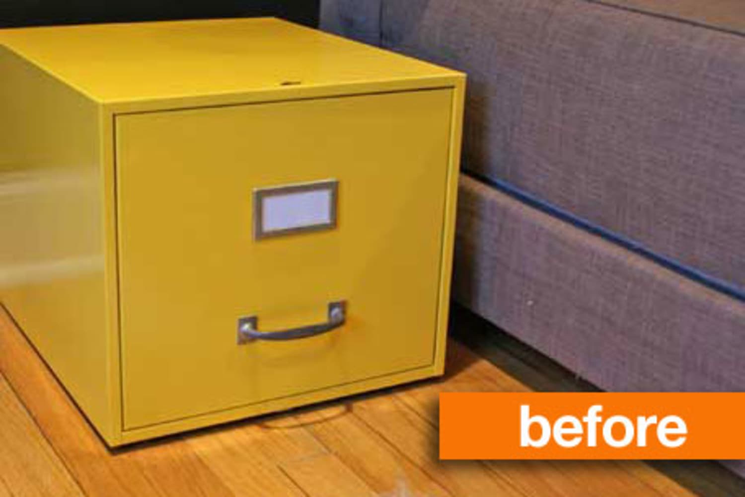 Before & After: File Box Goes for the Gold | Apartment Therapy