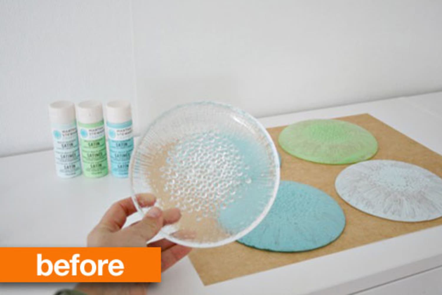 Before & After: Thrifted Plates | Apartment Therapy