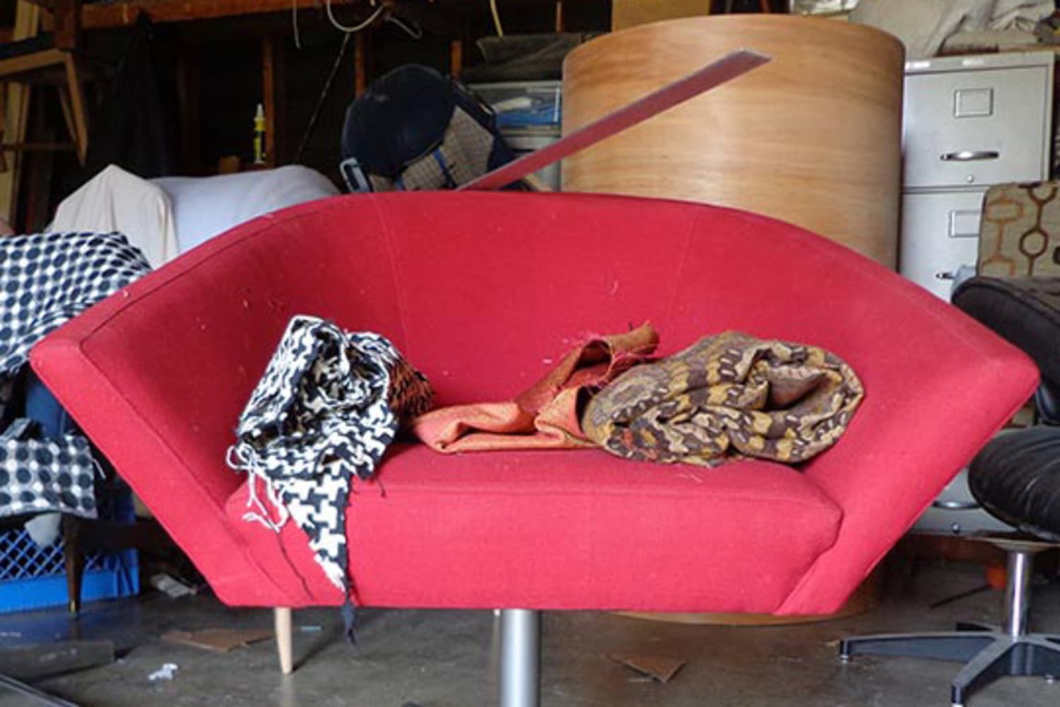 Before & After: A Red Retro Chair Evolution | Apartment Therapy