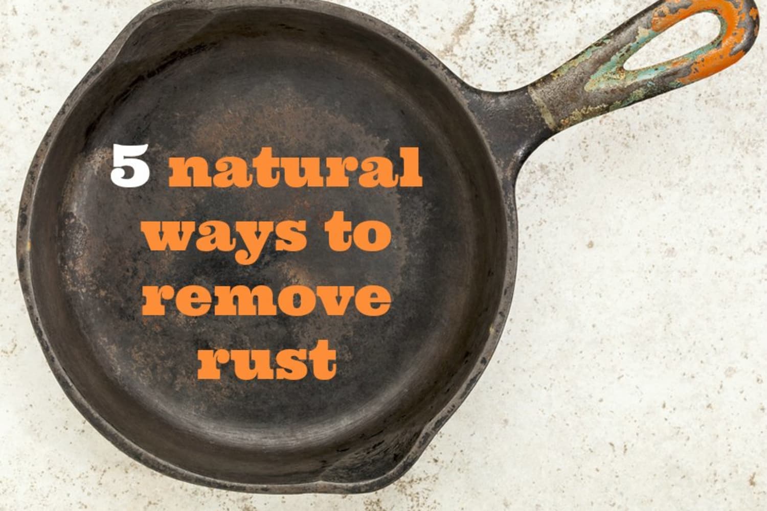 5 Home Remedies to Remove Rust - Natural Rust Removers | Apartment Therapy