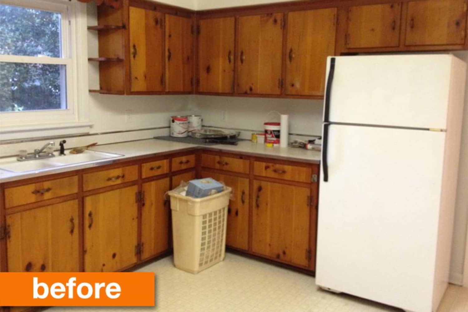Before & After: A 1950s Kitchen Gets a Modern DIY Makeover | Apartment ...