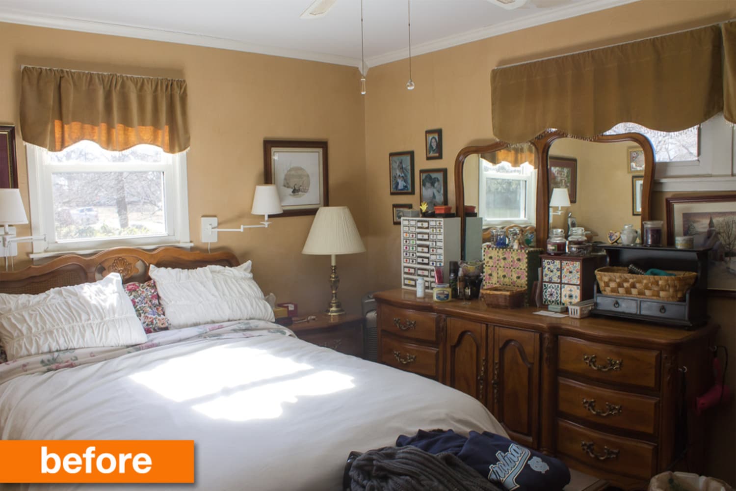 Before & After: A Refreshed, Repurposed DIY Bedroom | Apartment Therapy