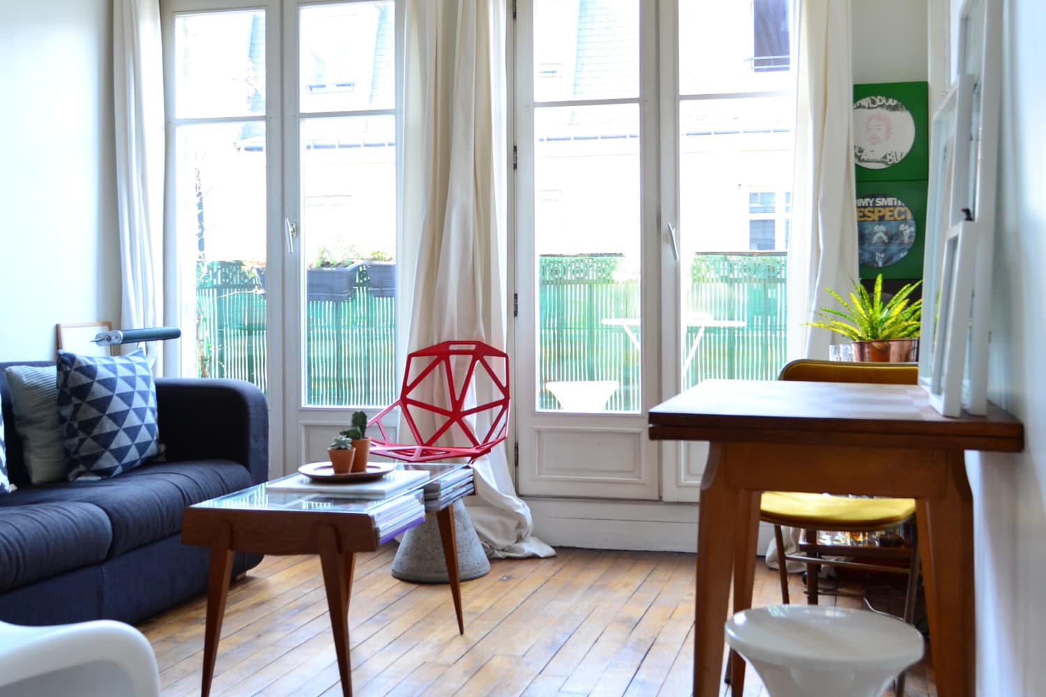 House Tour: A Sunny Small Space in Paris | Apartment Therapy