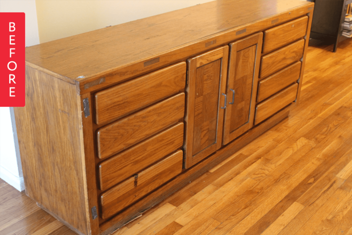 Before & After: A Thrift Store Media Cabinet Gets a Makeover ...