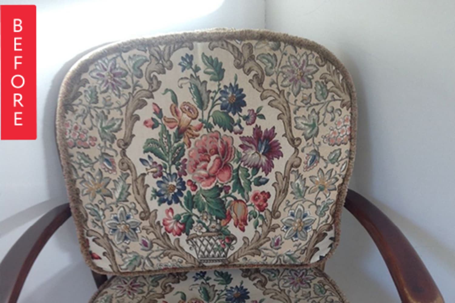 Before & After: A Worn Out Chair Gets a Wake Up Call | Apartment Therapy