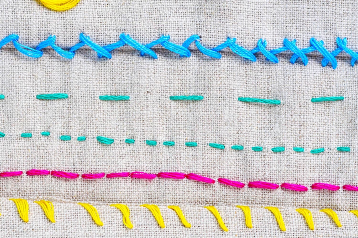 How to Sew Basic Stitches: 6 Stitch Photo Tutorials | Apartment Therapy