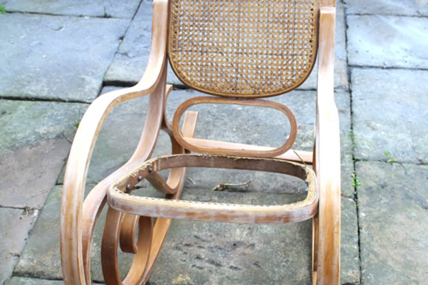 Before & After: A Bright & Funky Rocking Chair | Apartment Therapy