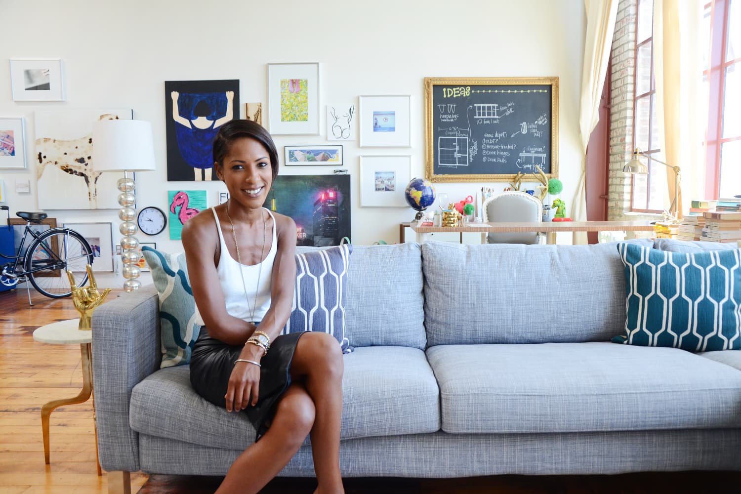 House Tour: A Bright DIY & Art-inspired Loft in Oakland | Apartment Therapy