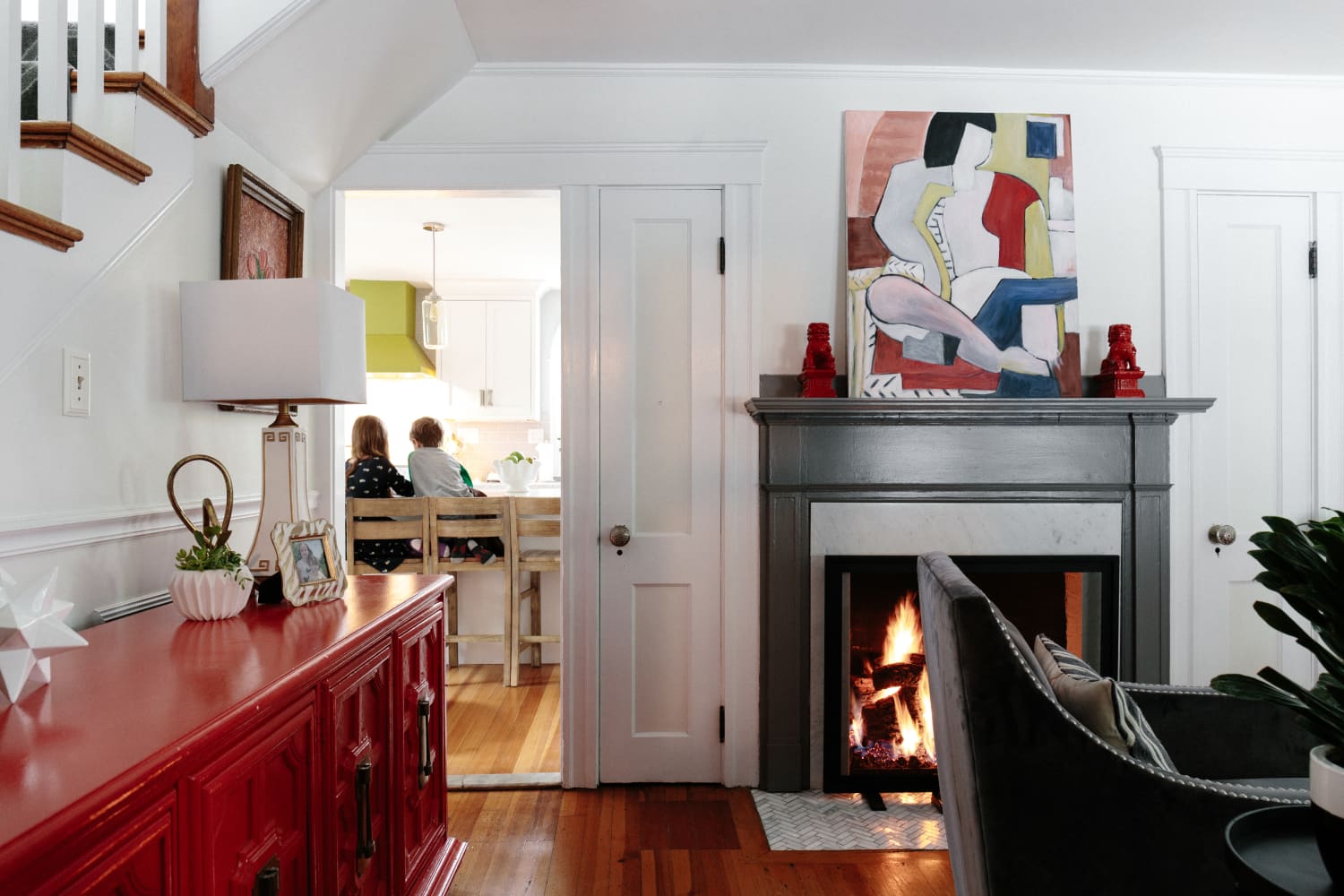 House Tour: A Craftsman Colonial Goes Contemporary | Apartment Therapy