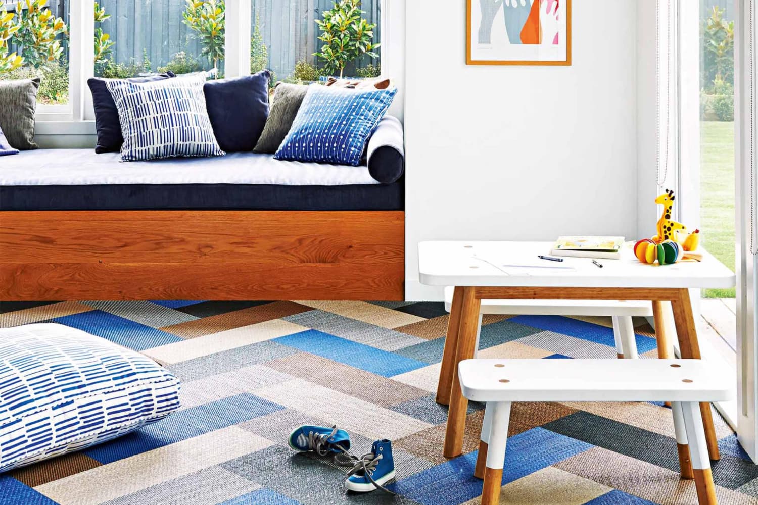 Carpet Tiles: Unique Patterns and Installation Ideas | Apartment Therapy