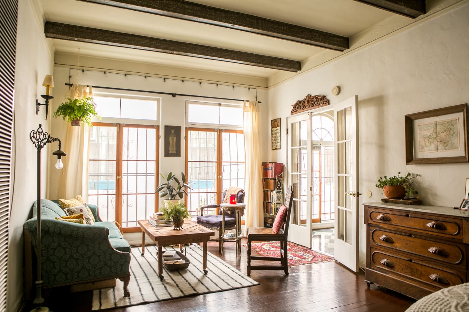 House Tour: A Small, Old World-Inspired LA Studio | Apartment Therapy