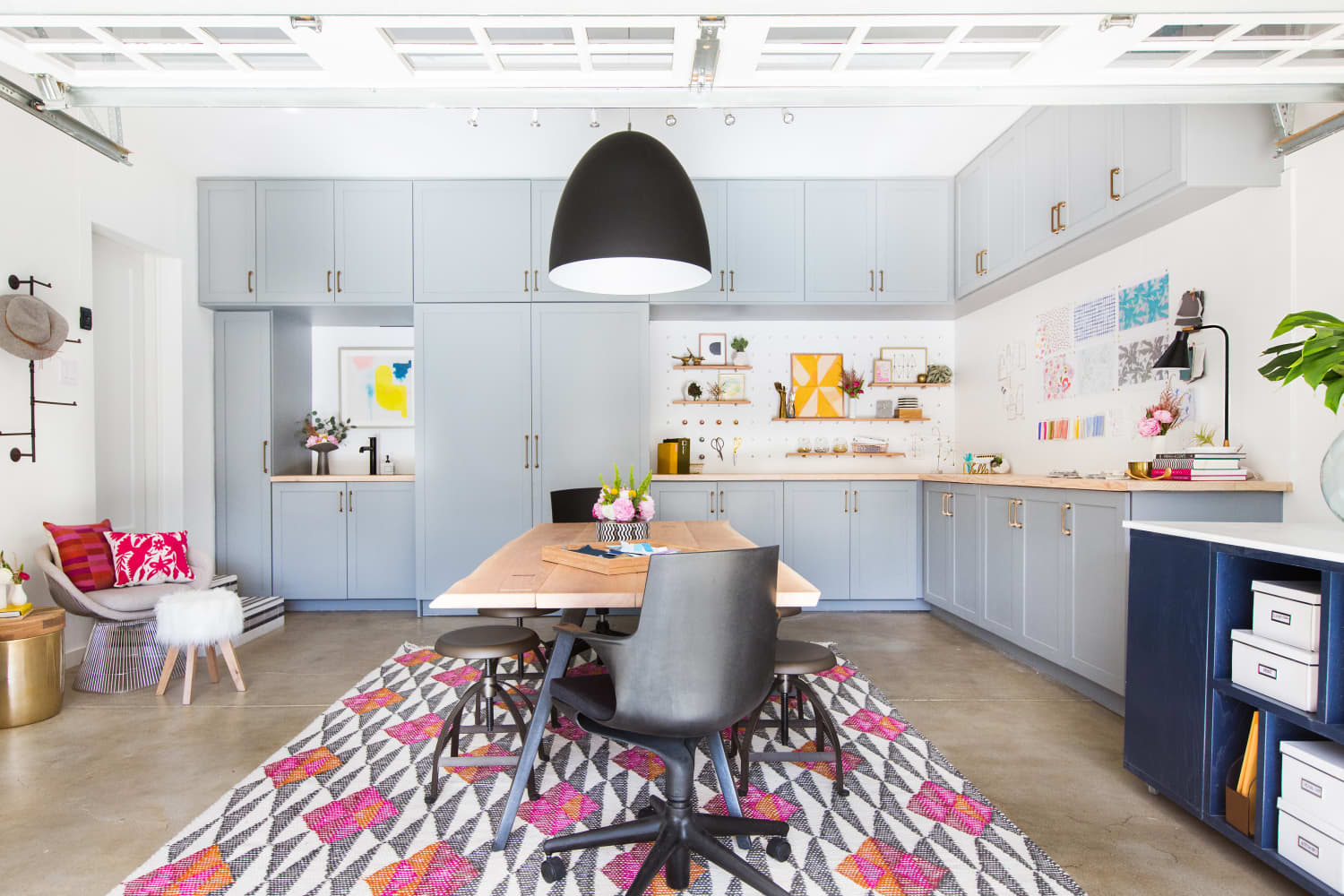 This HGTV Star Completely Transformed Her Garage Into an Effervescent ...