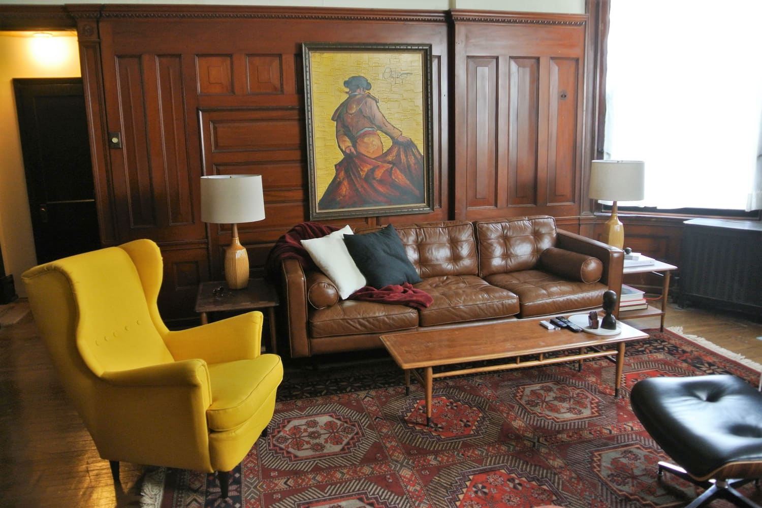 This is the Holy Grail of Rentals: 15 Foot Ceilings, a Tiled Fireplace ...