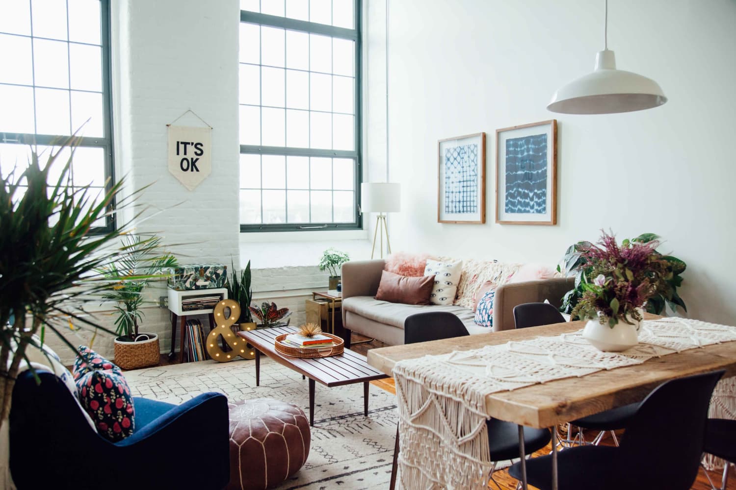 House Tour: Beautiful Bohemian Style Providence Rental | Apartment Therapy