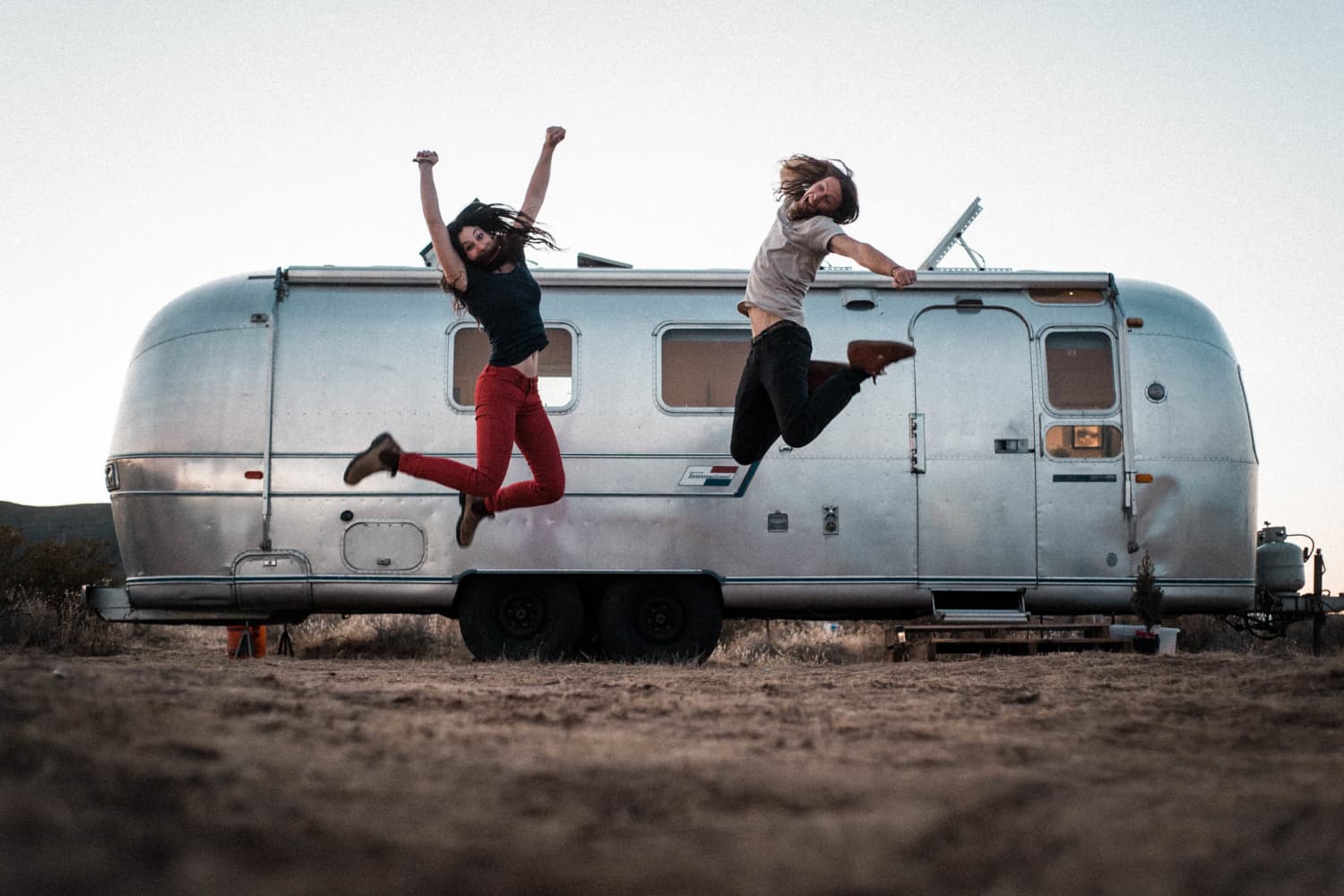 Tiny Home Tour: DIY Remodel of a '72 Airstream Trailer | Apartment Therapy