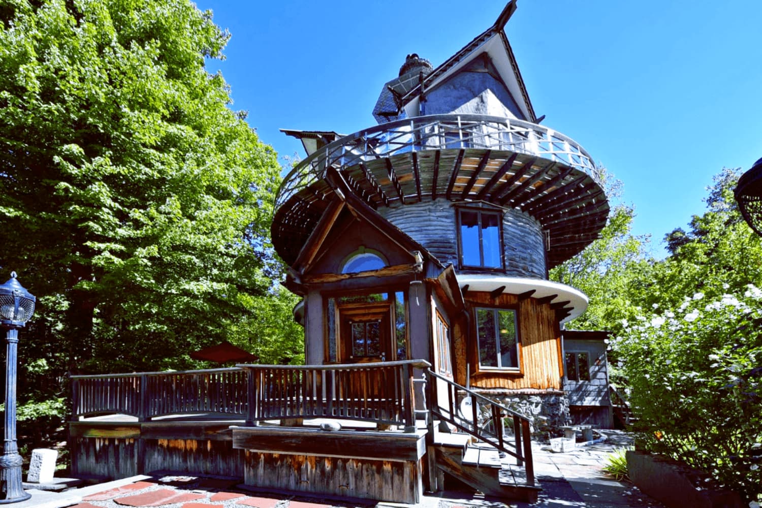 Peek Inside an Artist’s Quirky Tower House in the Catskills | Apartment ...