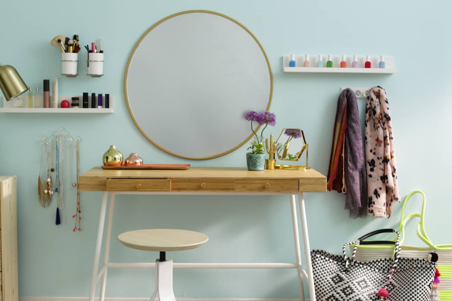 Make Space for Makeup: DIY This Home Beauty Bar | Apartment Therapy