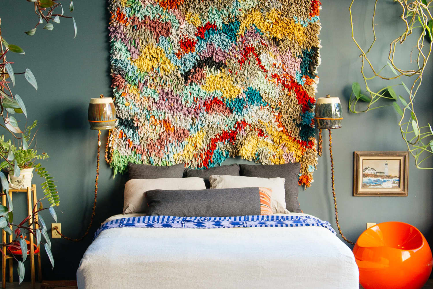 Tips & Ideas For How to Use Rugs as Wall Decor | Apartment Therapy