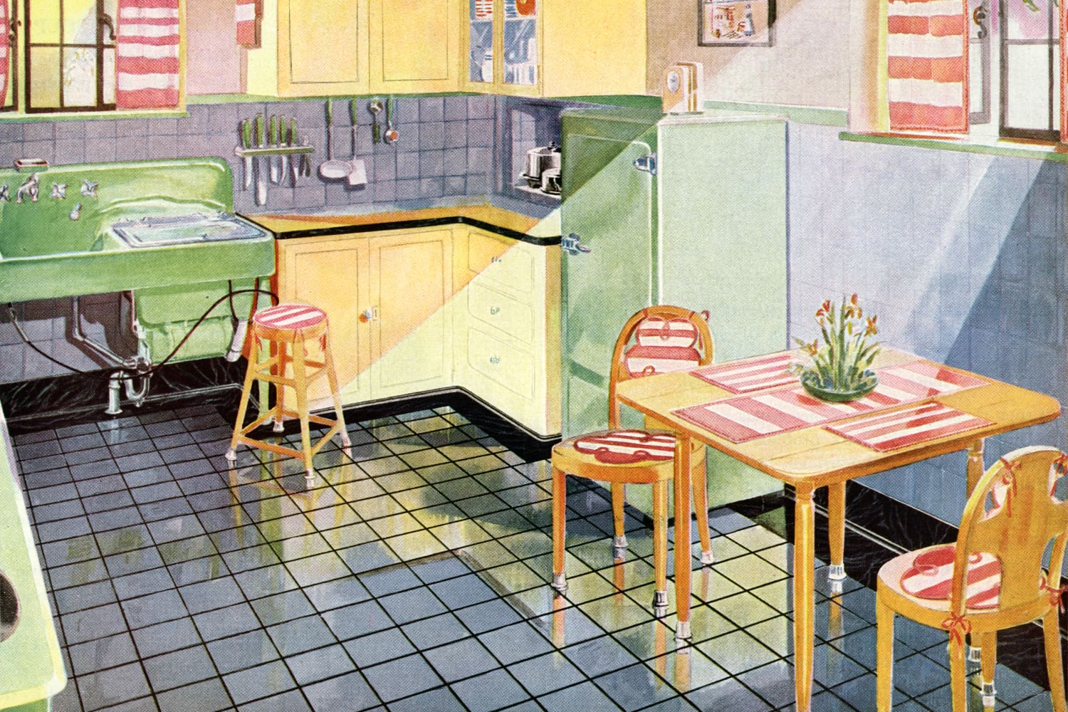 A Brief History of Kitchen Design from 1900 to 1920 | Apartment Therapy