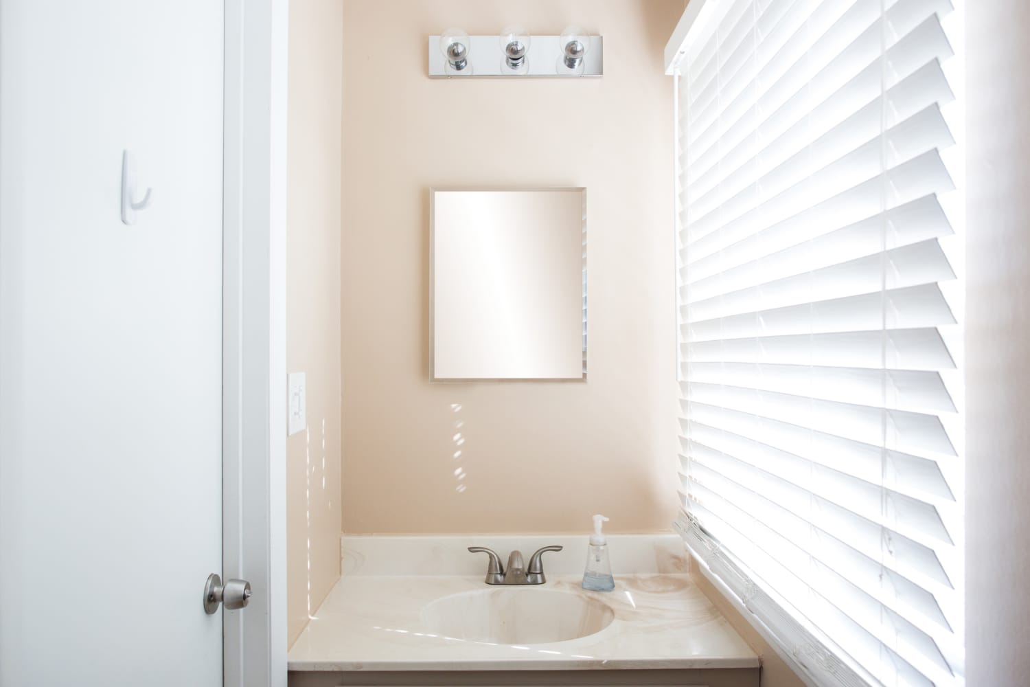 Renter Solutions For Bad Chrome Bathroom Light Fixtures | Apartment Therapy