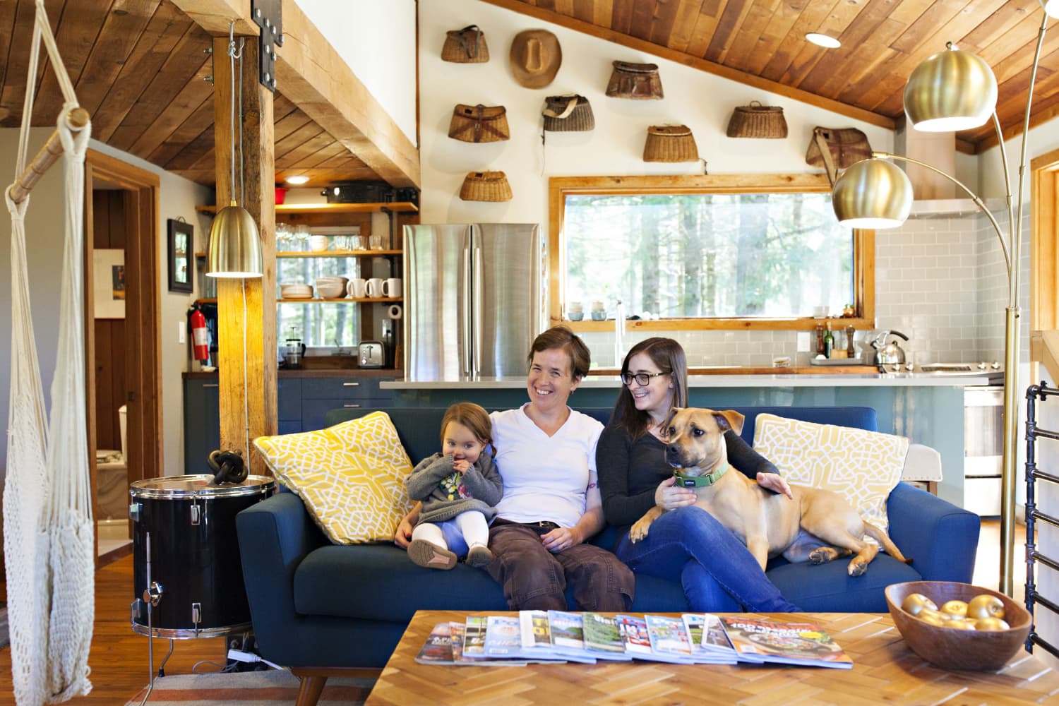 House Tour: A Rustic, Contemporary Cabin in the Woods | Apartment Therapy