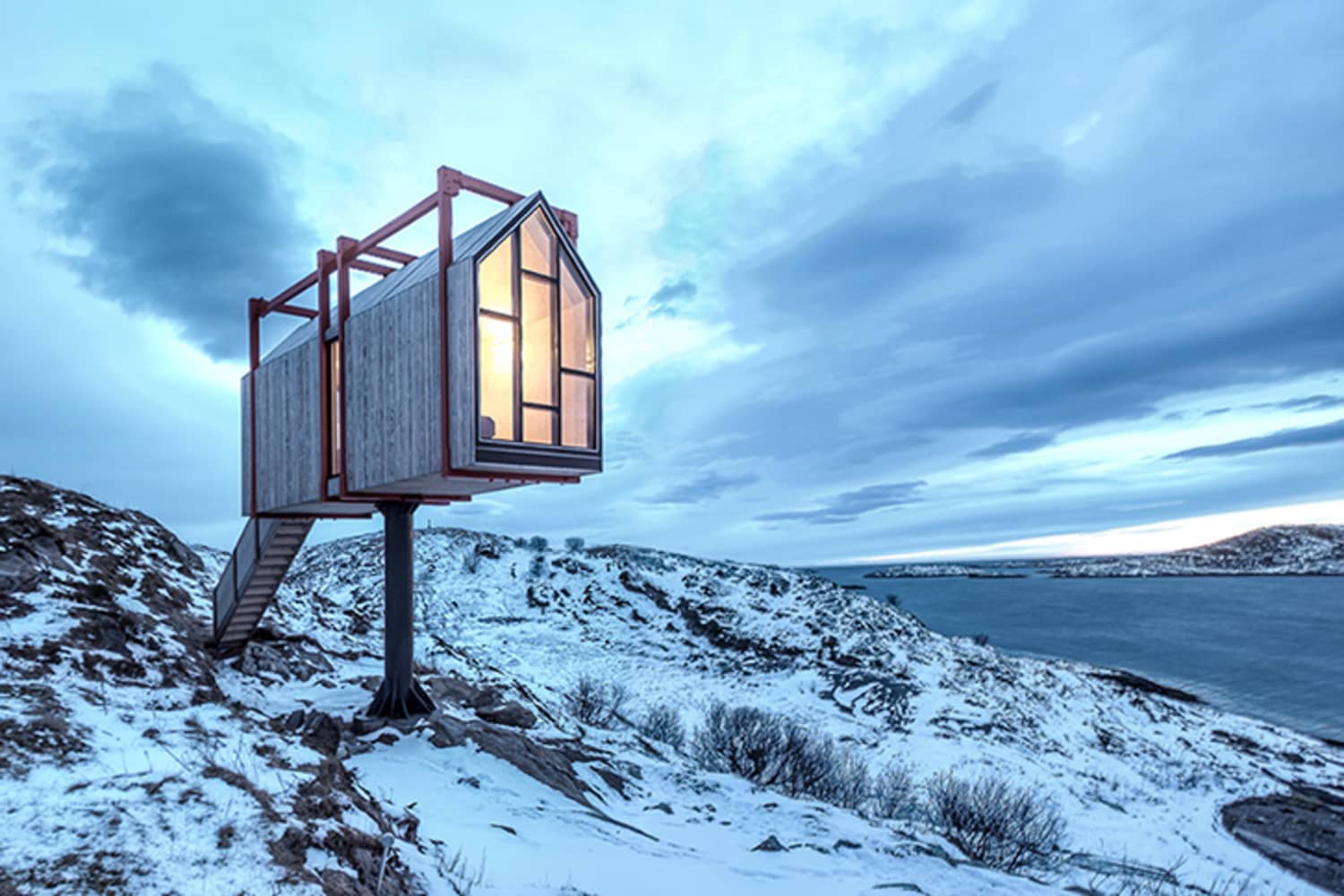 Tiny Cabins Arctic Circle Norway - Artist Retreat Photos | Apartment ...