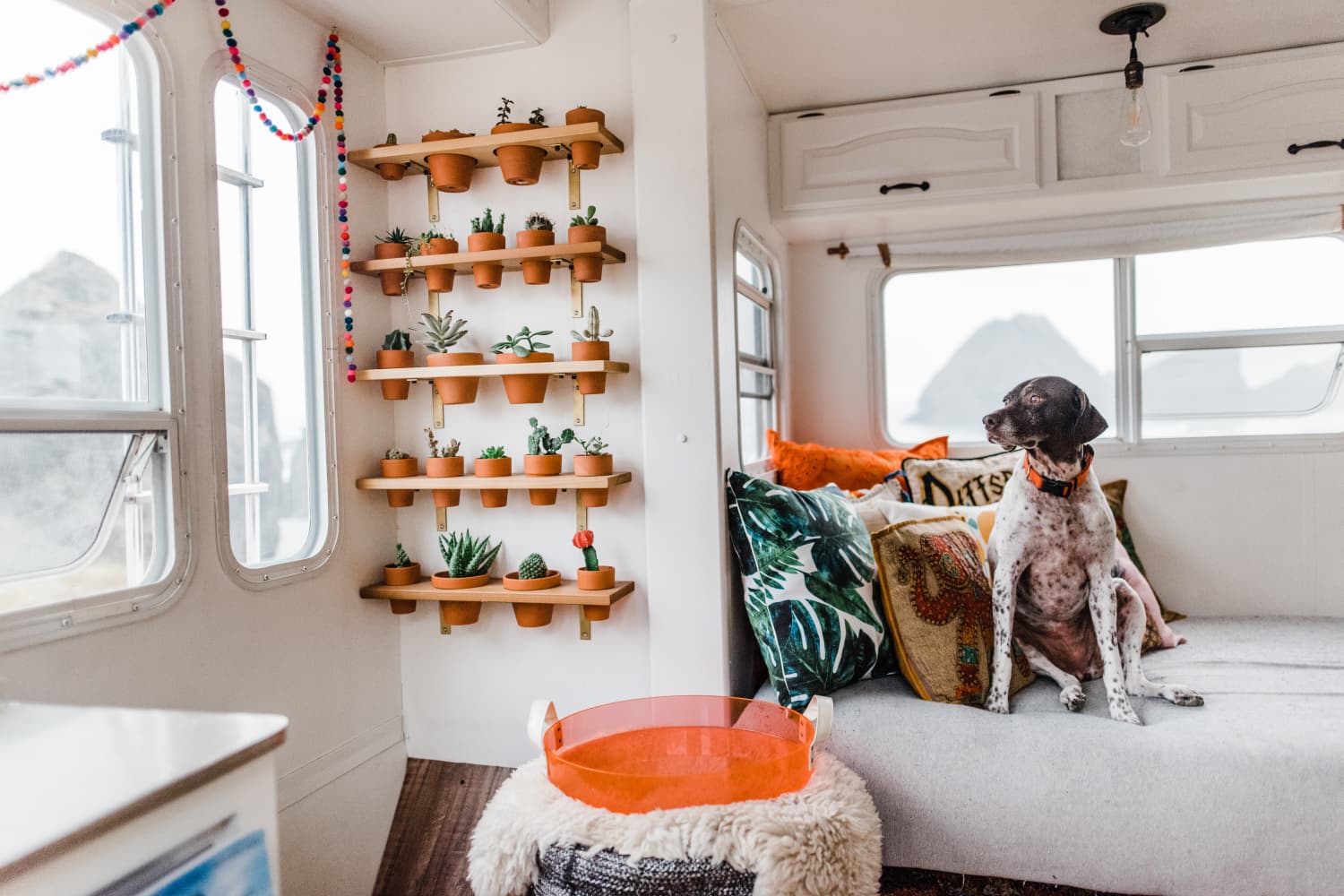 House Tour: A Couple and 4 Pets in a 188-square-foot RV | Apartment Therapy