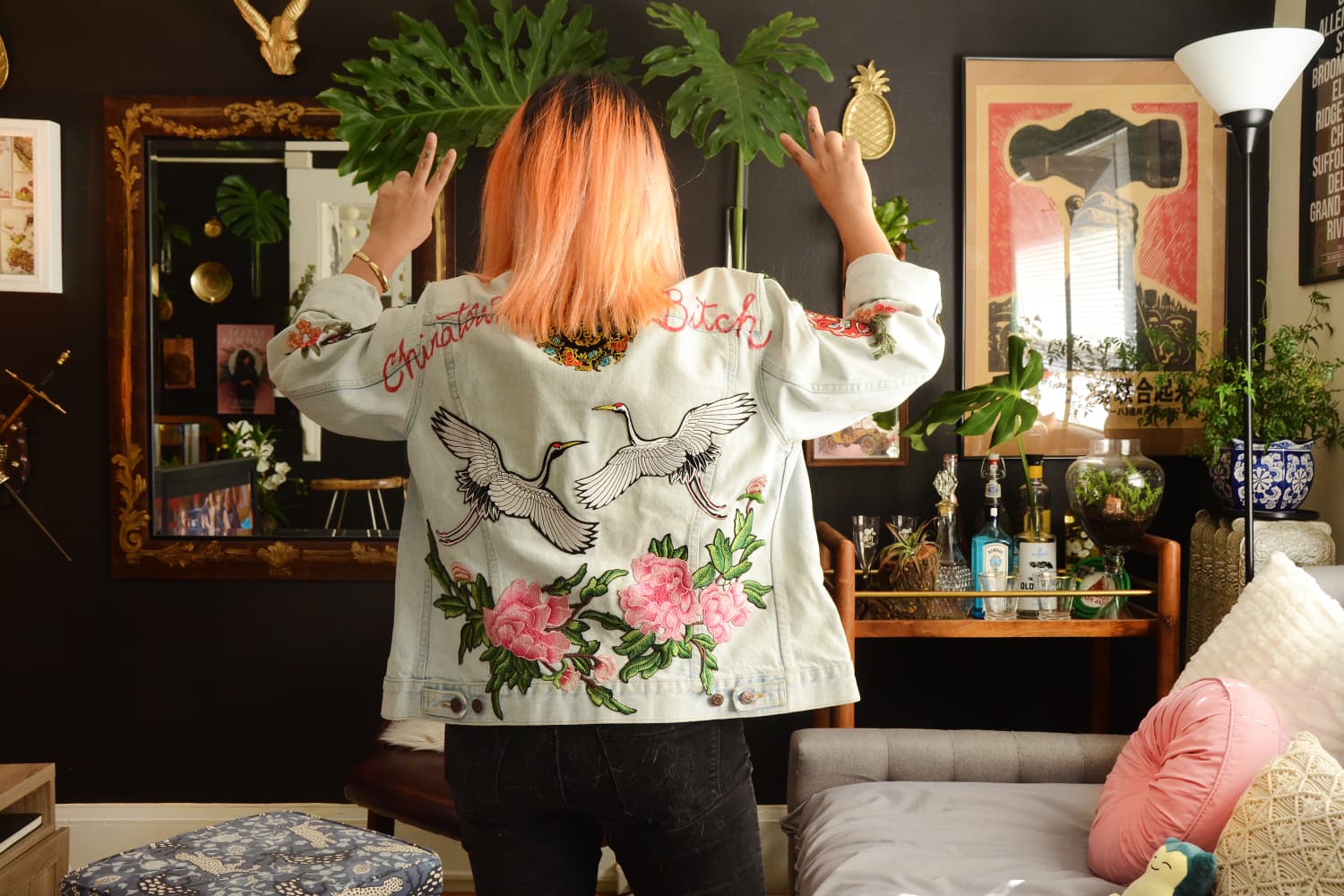 House Tour: A Dark, Maximalist, Moody Glam Apartment | Apartment Therapy House Tour: A Dark, Maximalist, Moody Glam Apartment | Apartment Therapy