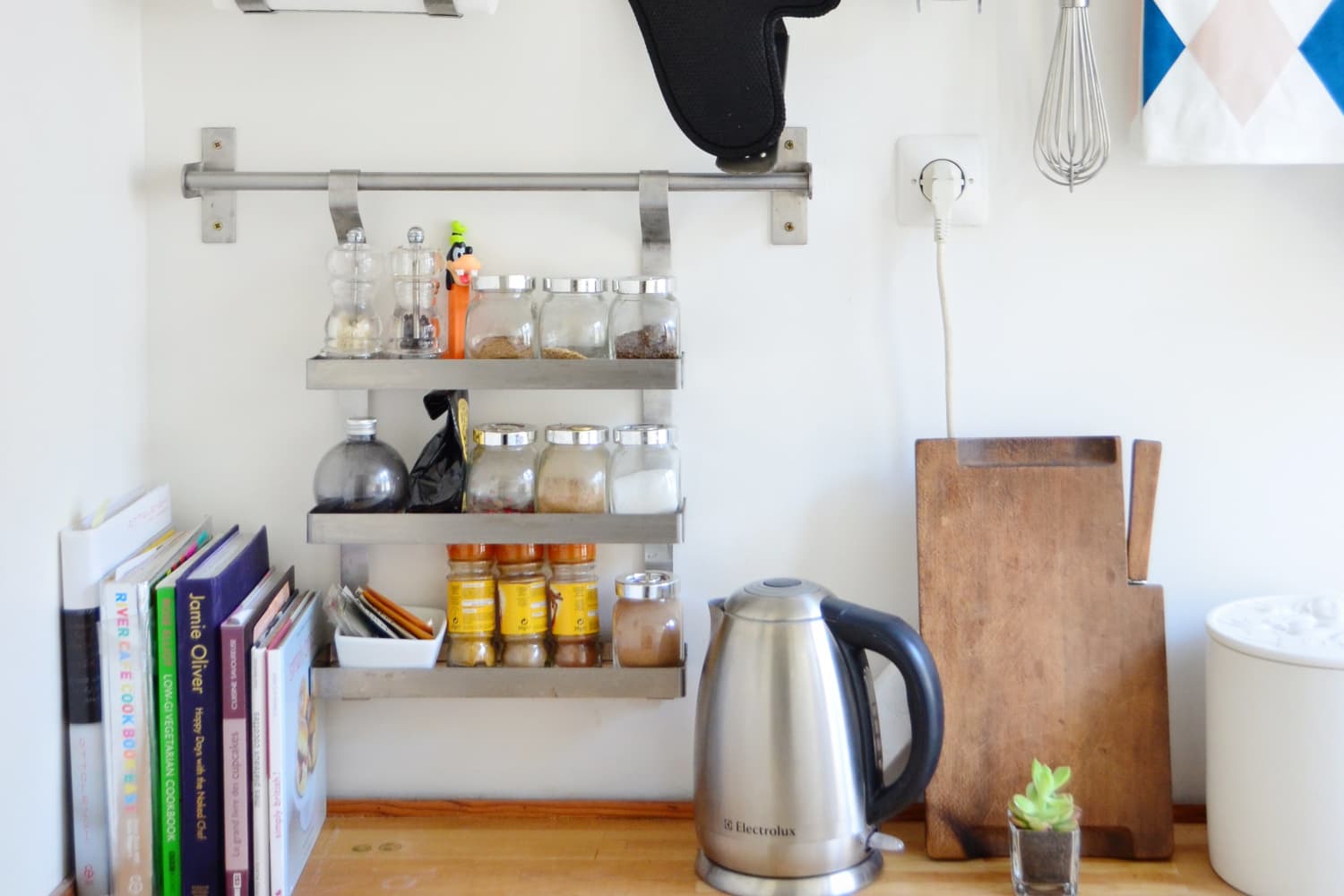 IKEA GRUNDTAL Kitchen Organizing Ideas | Apartment Therapy