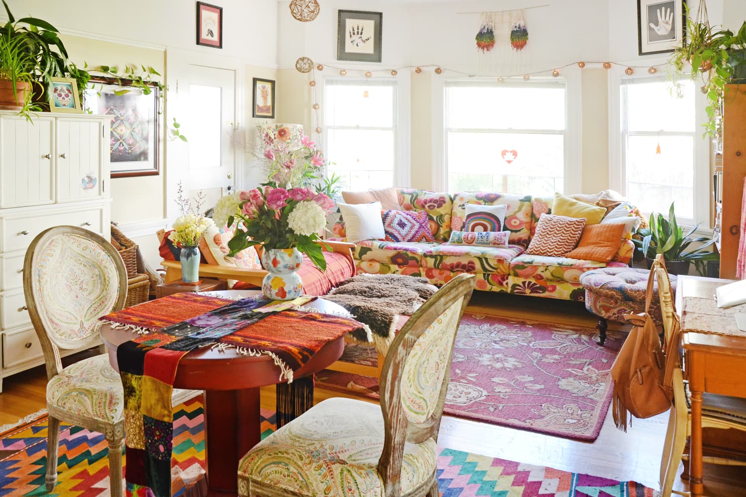 House Tour: A Rainbow-Boho Apartment in Oakland | Apartment Therapy