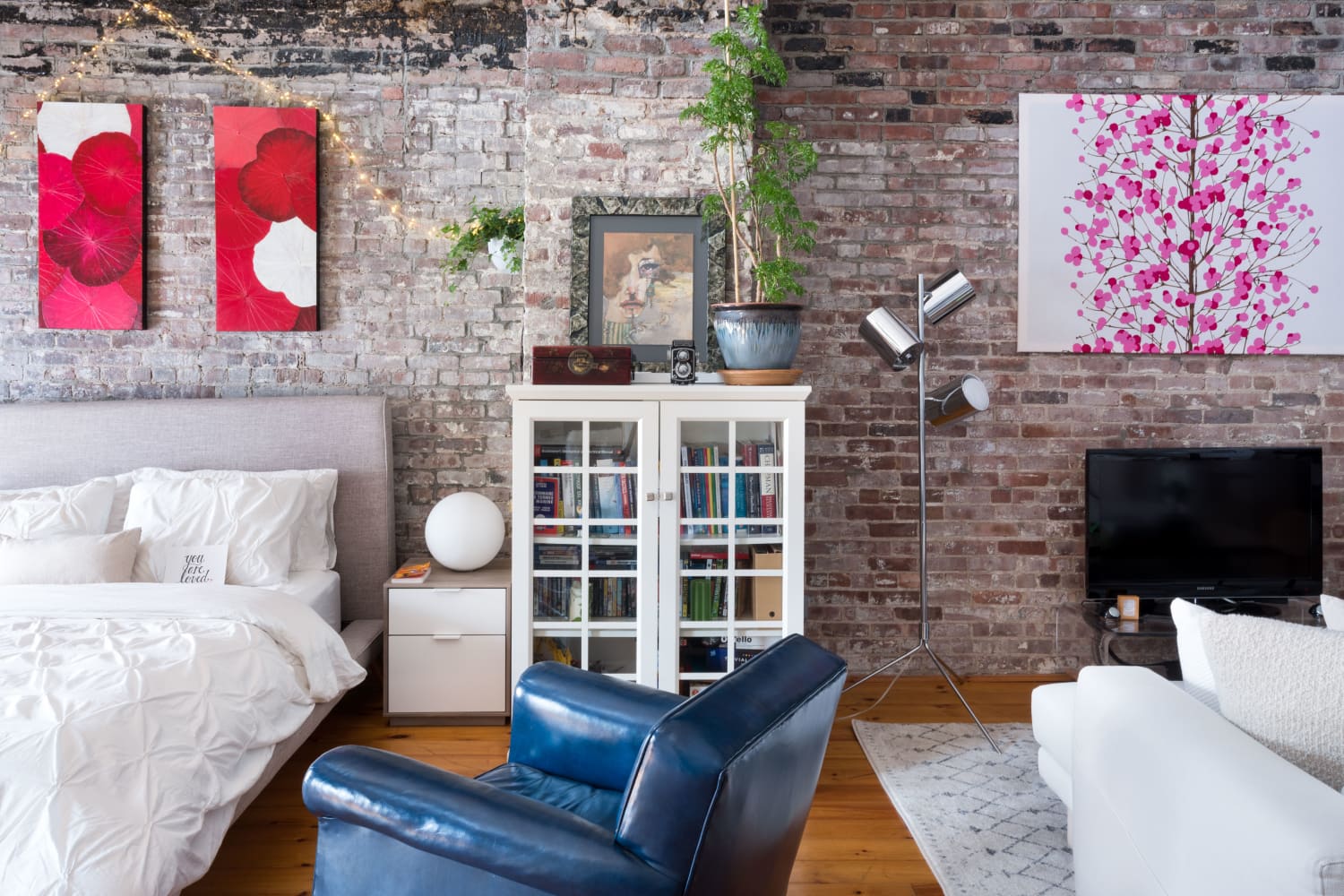 Brooklyn Home Tour: An Industrial Modern Brick Loft | Apartment Therapy