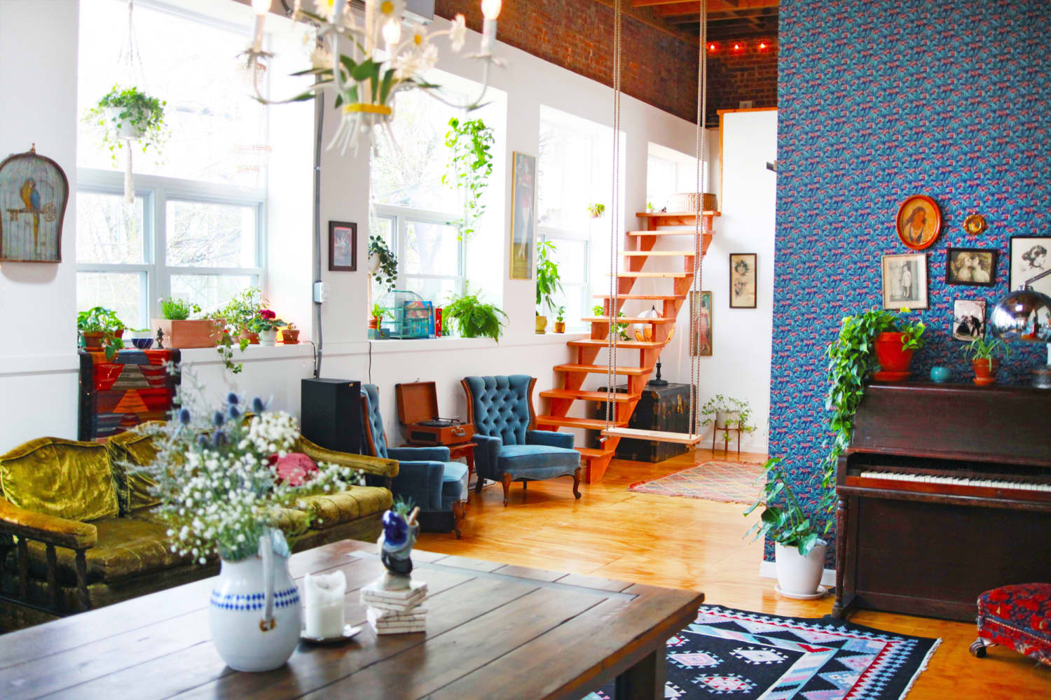 Brooklyn Home Tour: The Funky Loft | Apartment Therapy