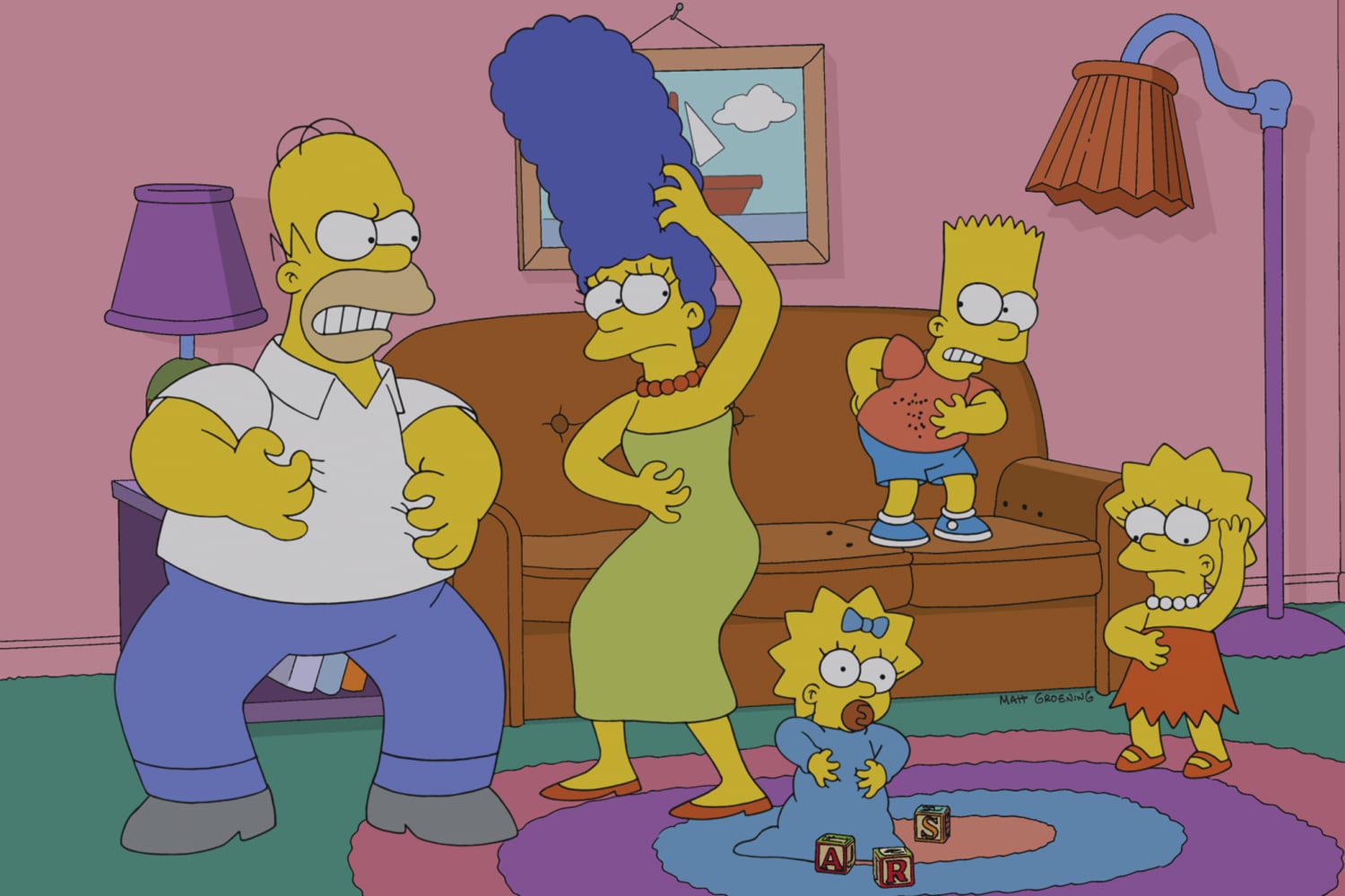 Simpsons Living Room Updated Decor Styles | Apartment Therapy