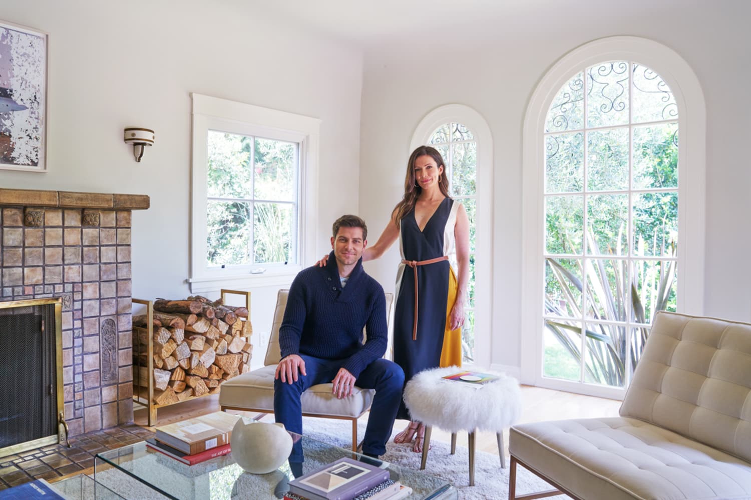 Bitsie Tulloch and David Giuntoli Hollywood Hills Home | Apartment Therapy