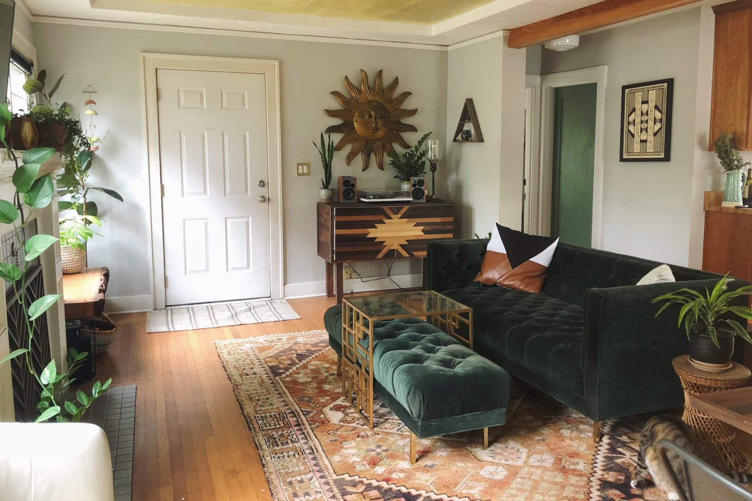 An Art-forward Funky Vintage Portland Bungalow | Apartment Therapy