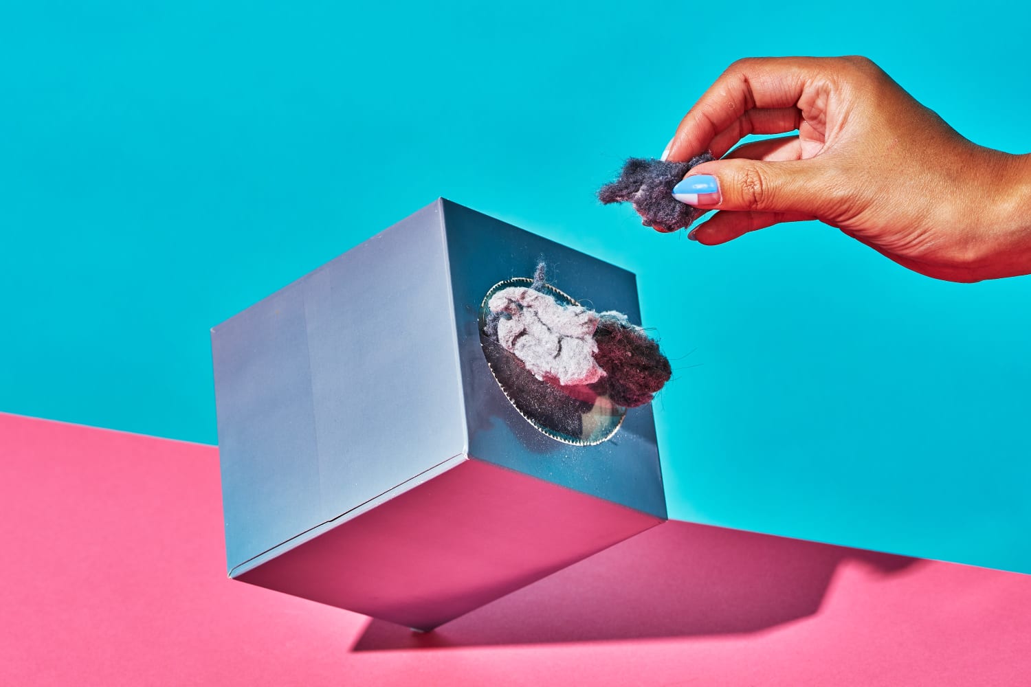 One Idea for Recycling an Empty Tissue Box | Apartment Therapy