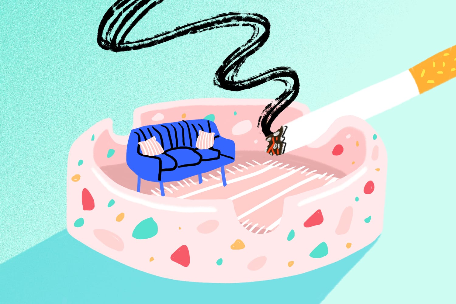 How Smoking at Home is Ruining Your Space | Apartment Therapy