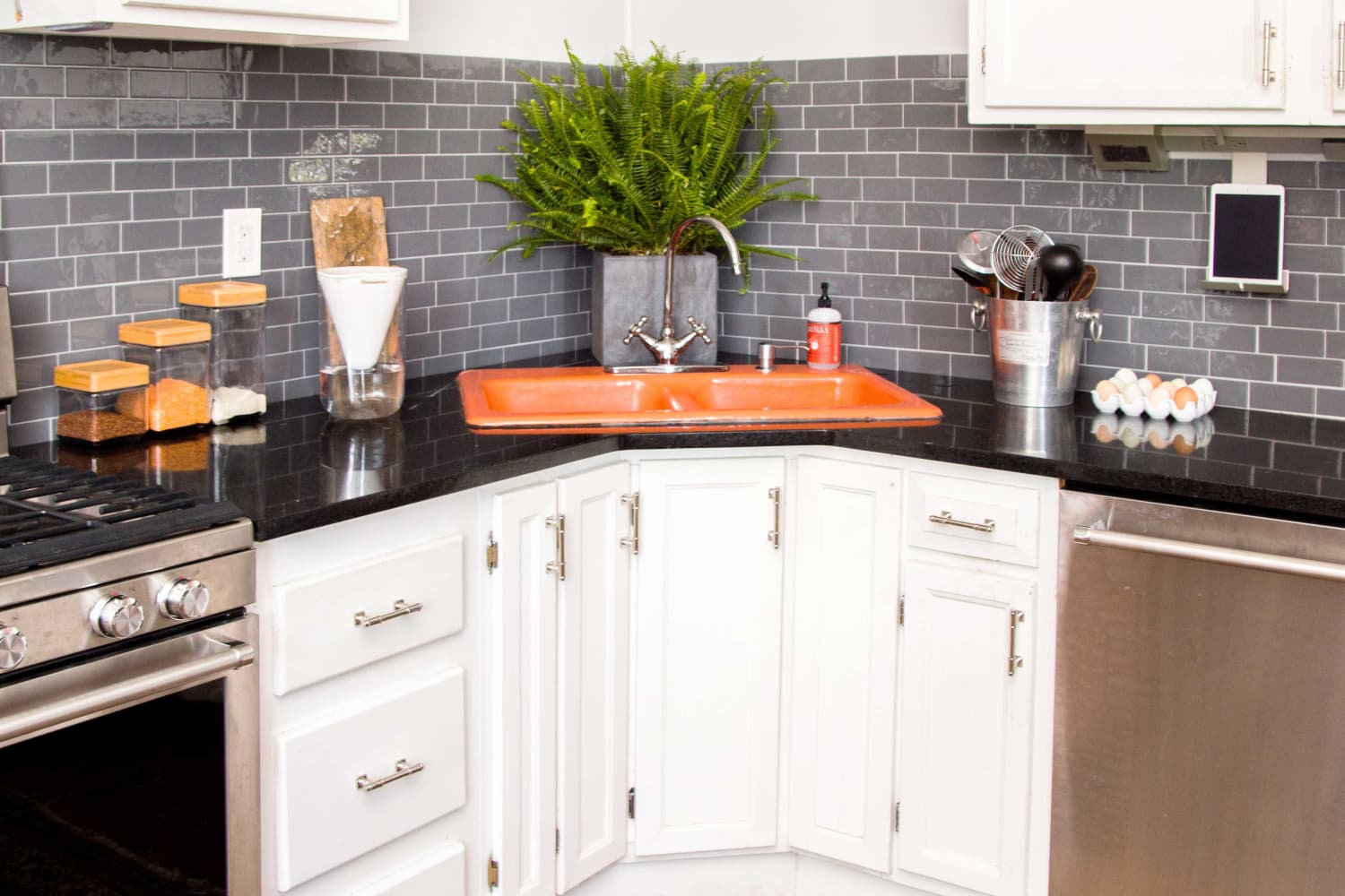 Colorful Kitchen Sink Trend - Kitchen Design Trends | Apartment Therapy