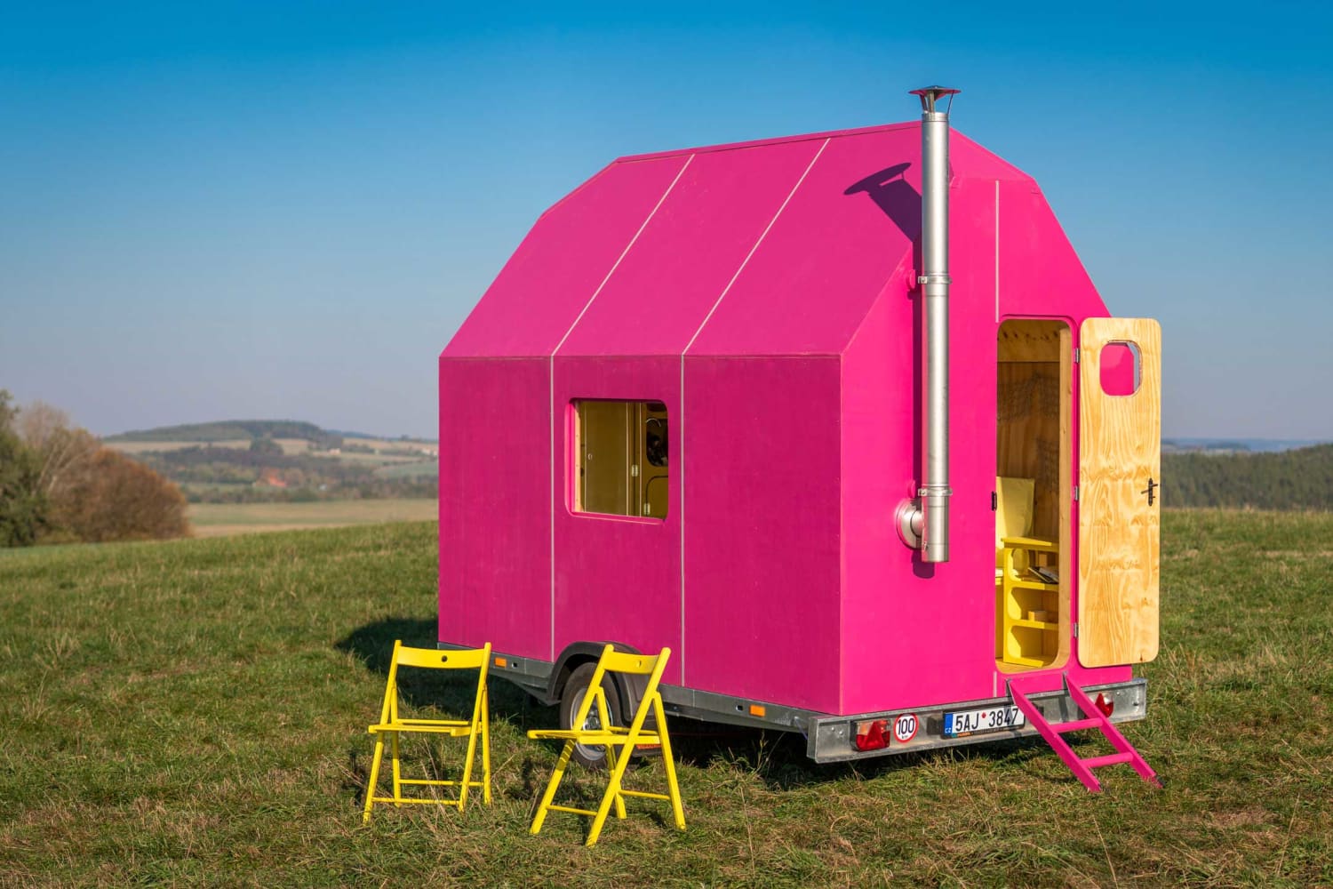 Tiny House Pink Photos Plans | Apartment Therapy