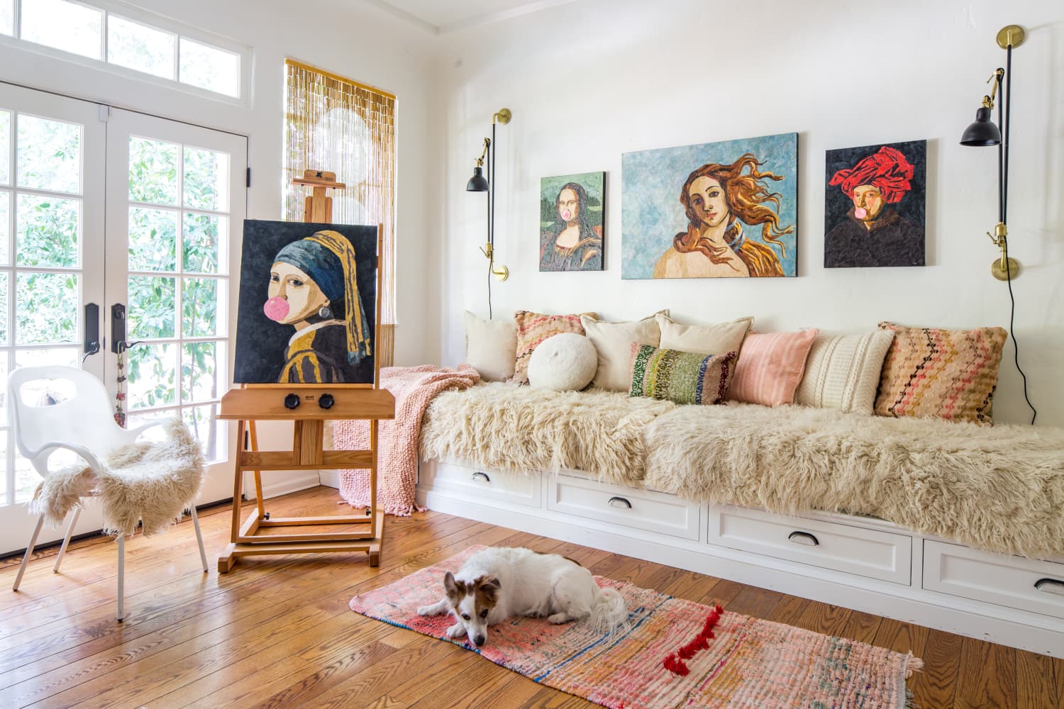 Sharlene Kayne Layered Textile California Home Photos | Apartment Therapy