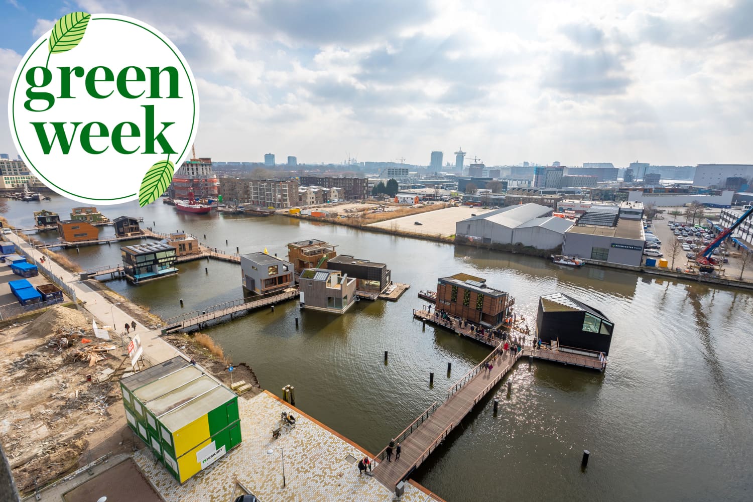 Amsterdam Sustainable Floating Community | Apartment Therapy