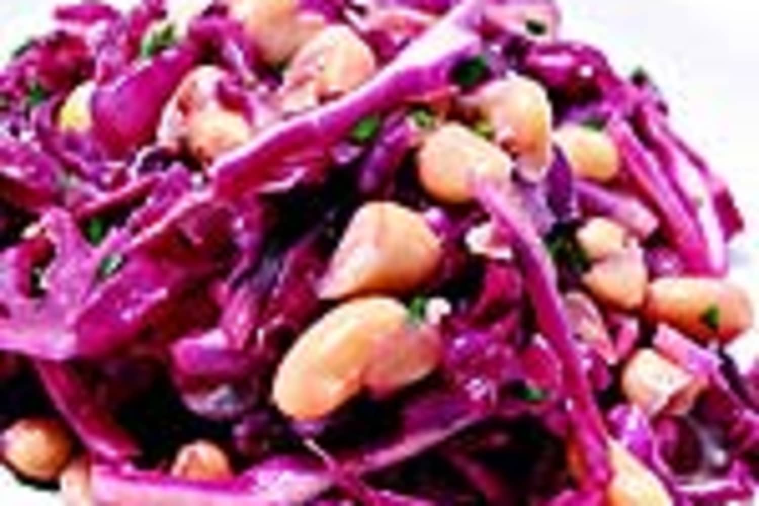 Recipe: Red Cabbage and White Bean Salad | The Kitchn