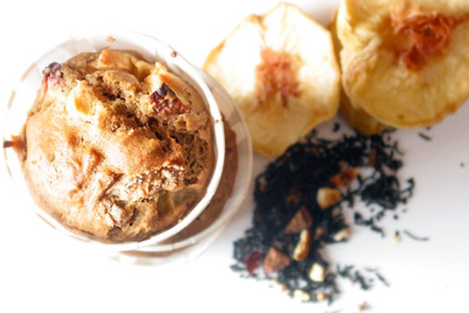 Recipe: Peach and Spice Tea Muffins | The Kitchn