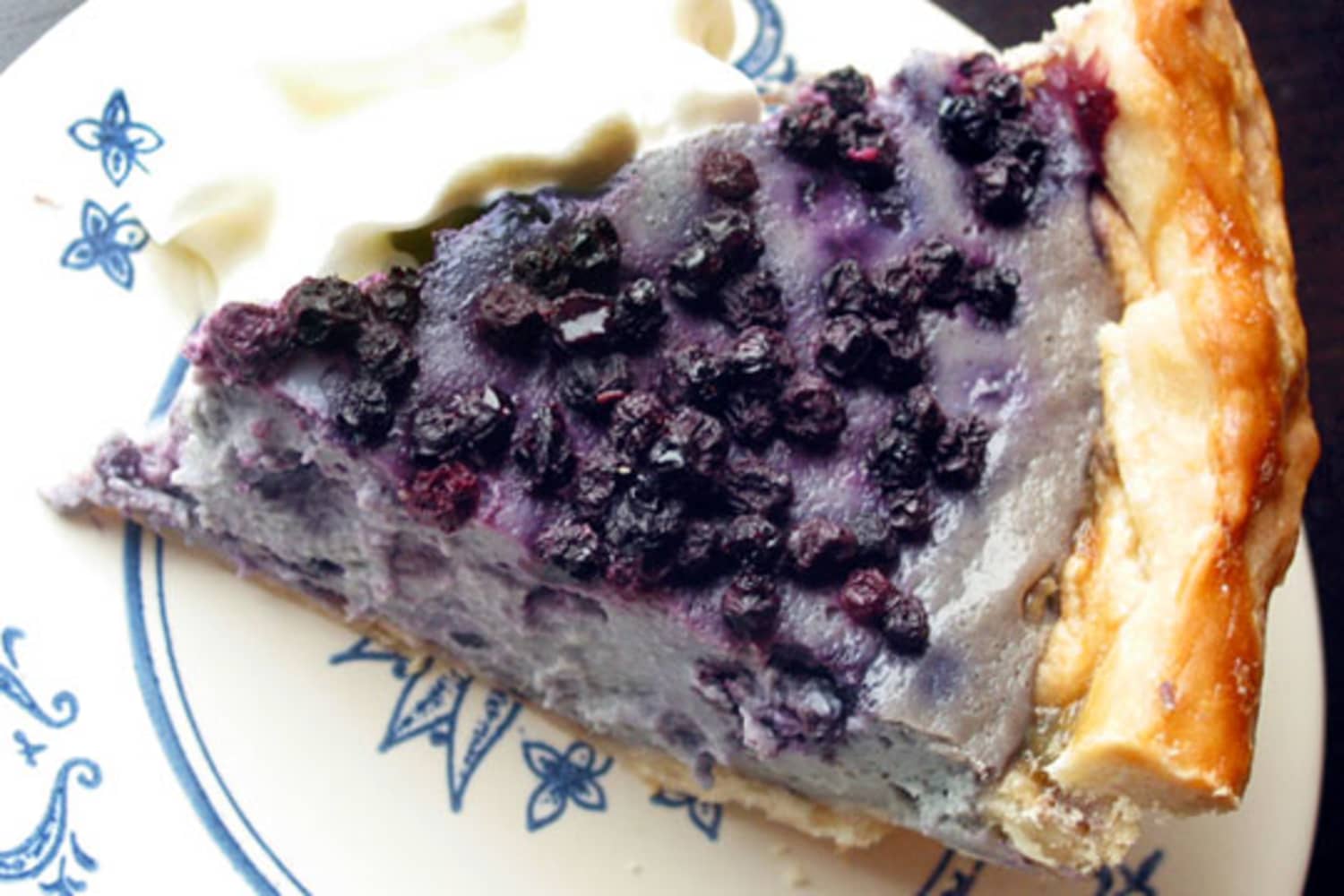 Recipe: Blueberry Lavender Cream Pie | The Kitchn